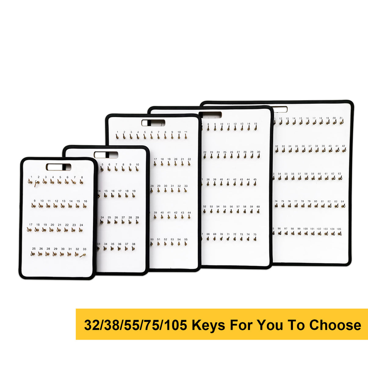 32 Hooks Wooden Car Key Hook Board – Australia Cardealer-Direct