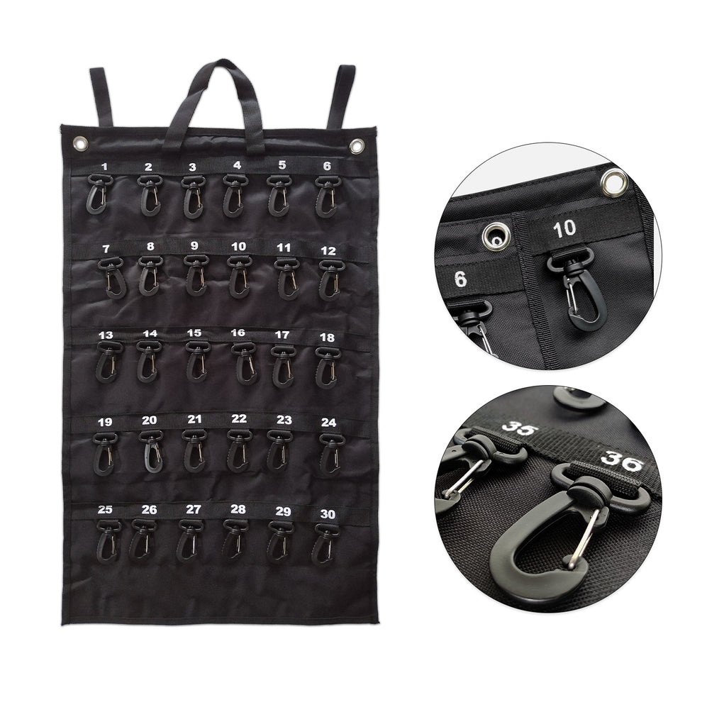 30 Hooks Rollable Key Case – Australia Cardealer-Direct