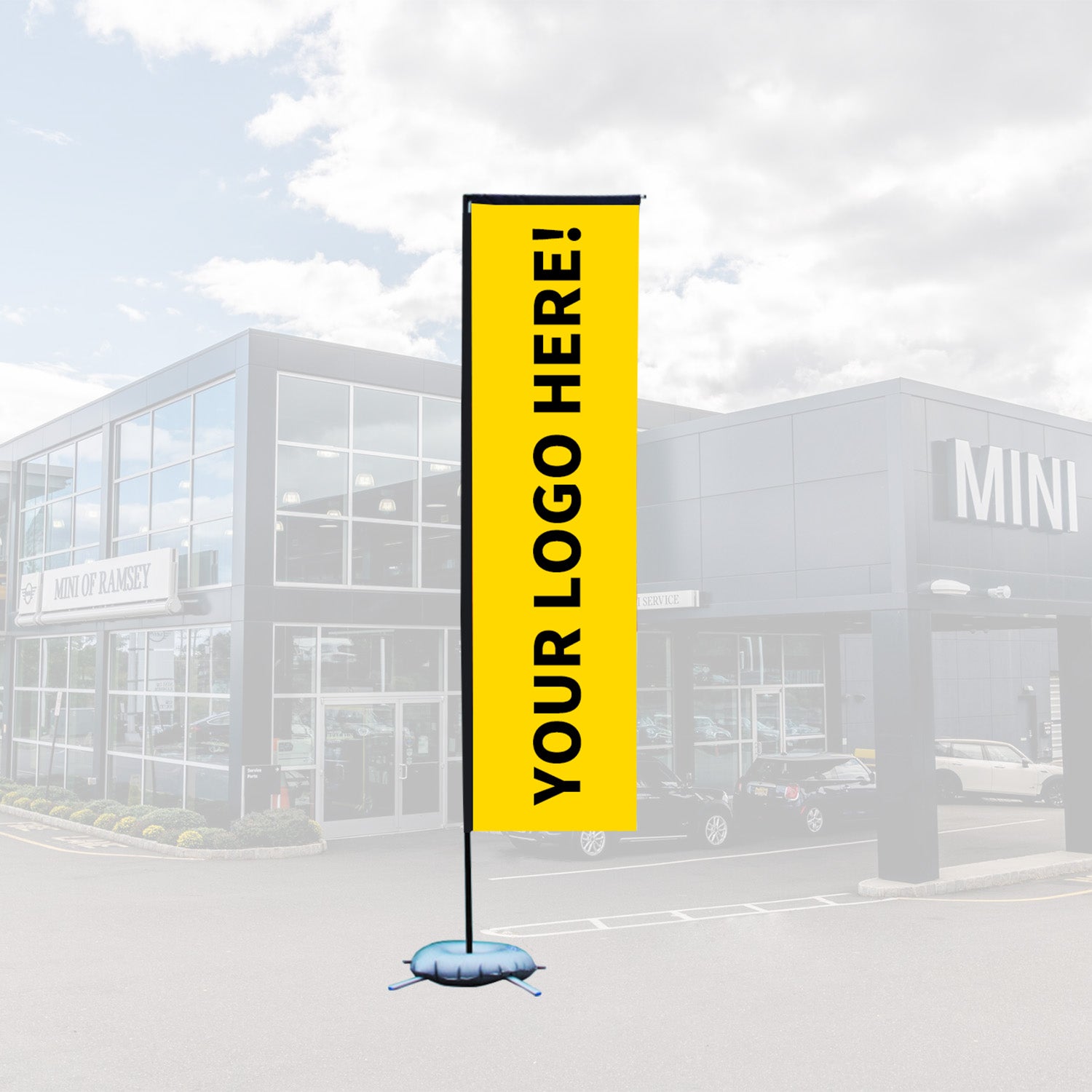 Car Dealership Showroom Lot Used Car Advertising Flag – Australia ...