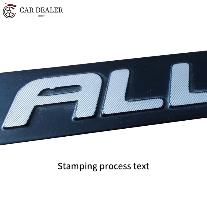 Custom Black Number Plate Holder License Plate Frame — Australia ...