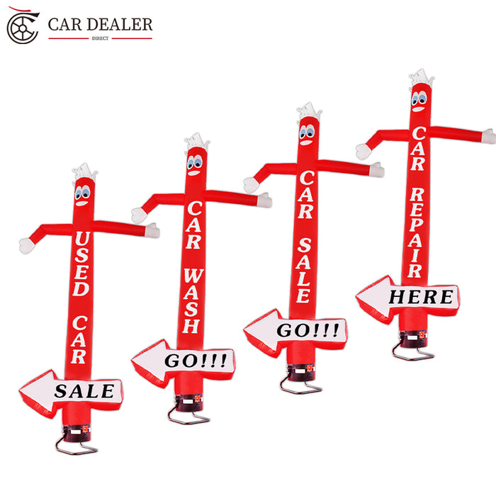 Used Car Wacky Wash Inflatable Tube Balloon Man — Australia Cardealer ...