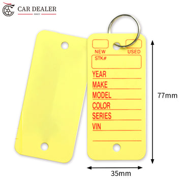 Custom Plastic Paper Car Key Tag – Australia Cardealer-Direct