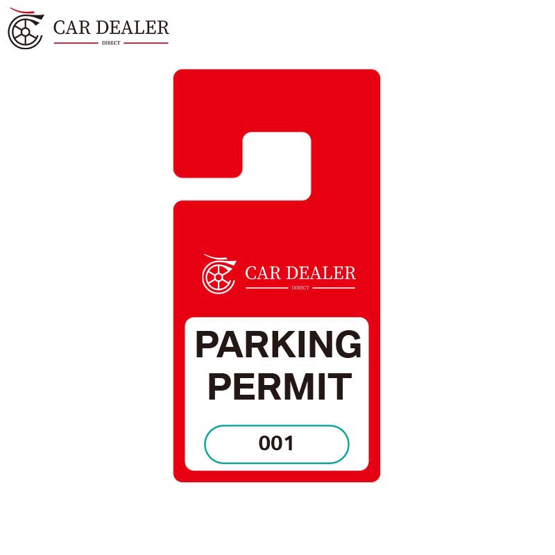Custom Printed Parking Rear View Mirror Hangers Tags – Australia ...