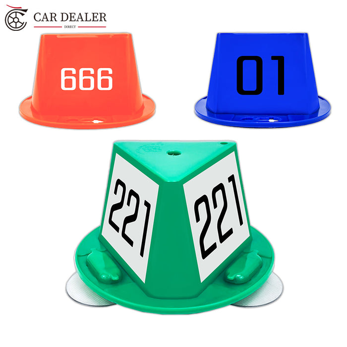 Magnetic Car Roof Hats with Number — Australia Cardealer-Direct
