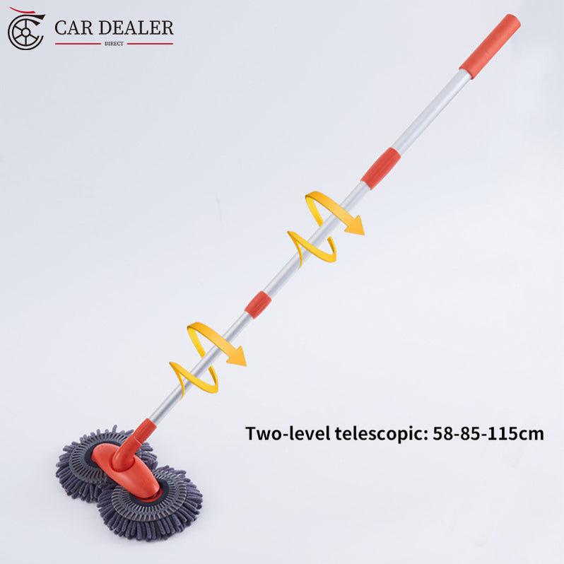 Telescopic Car Wash Broom Brush With Handle — Australia Cardealer-Direct