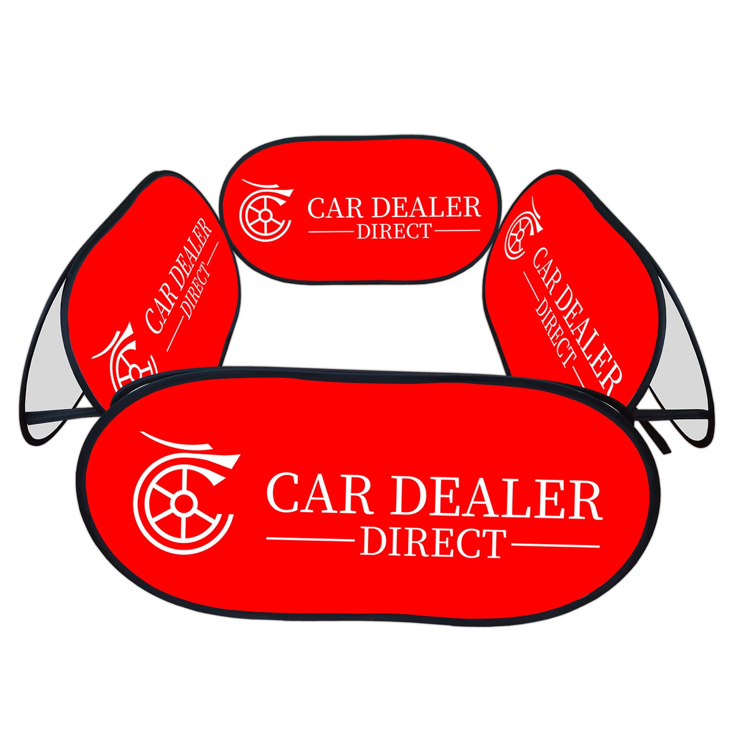 Custom Horizontal Pop Up Banner Displays – Australia Cardealer-Direct