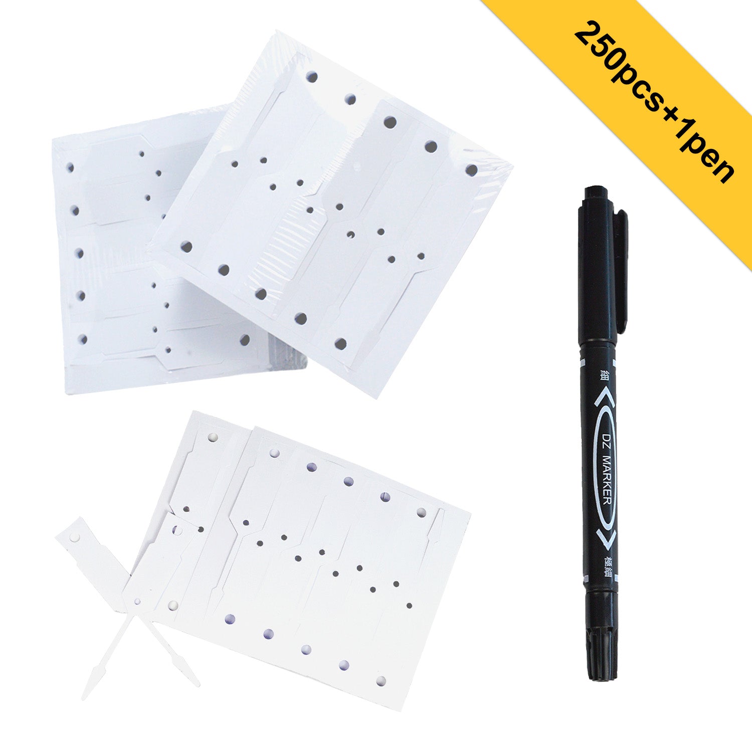 Custom Automotive Yellow Plastic Key Identification Tags – Australia ...