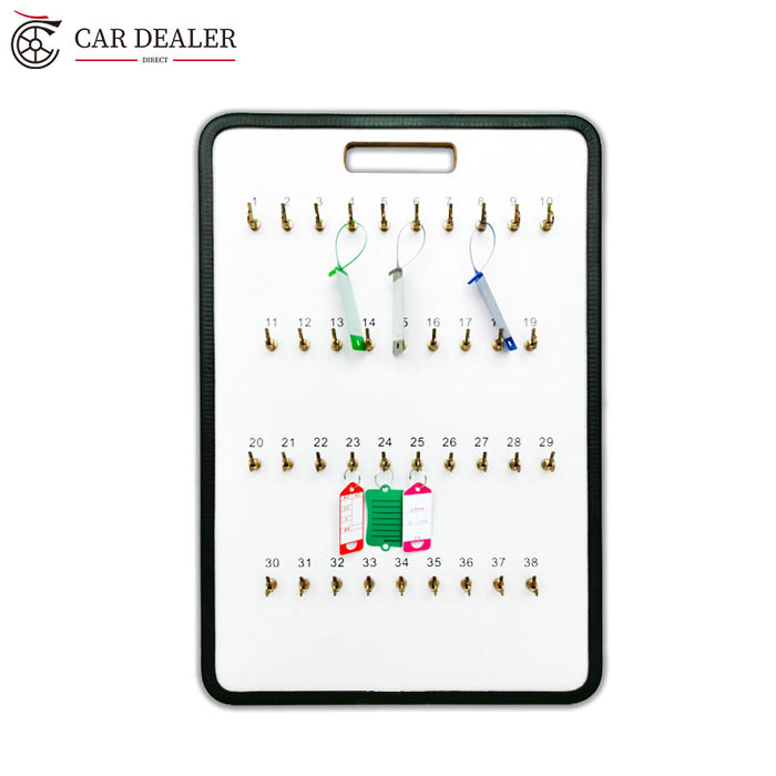 32 Hooks Wooden Car Key Hook Board — Australia Cardealer-Direct