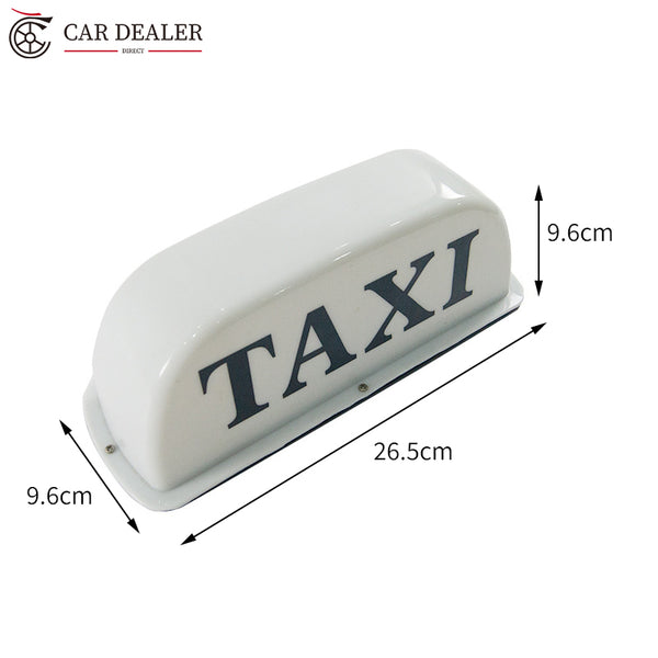 Yellow Roof Top Taxi Service Cab Sign – Australia Cardealer-Direct