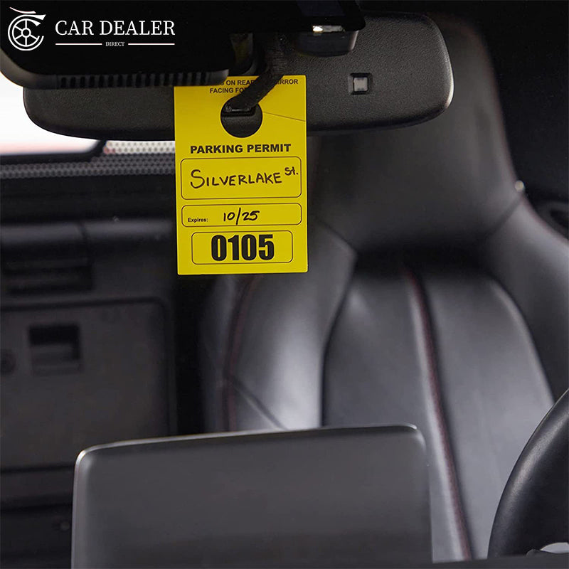 Custom Car Parking Pass Tags For Rear View Mirror – Australia Cardealer ...