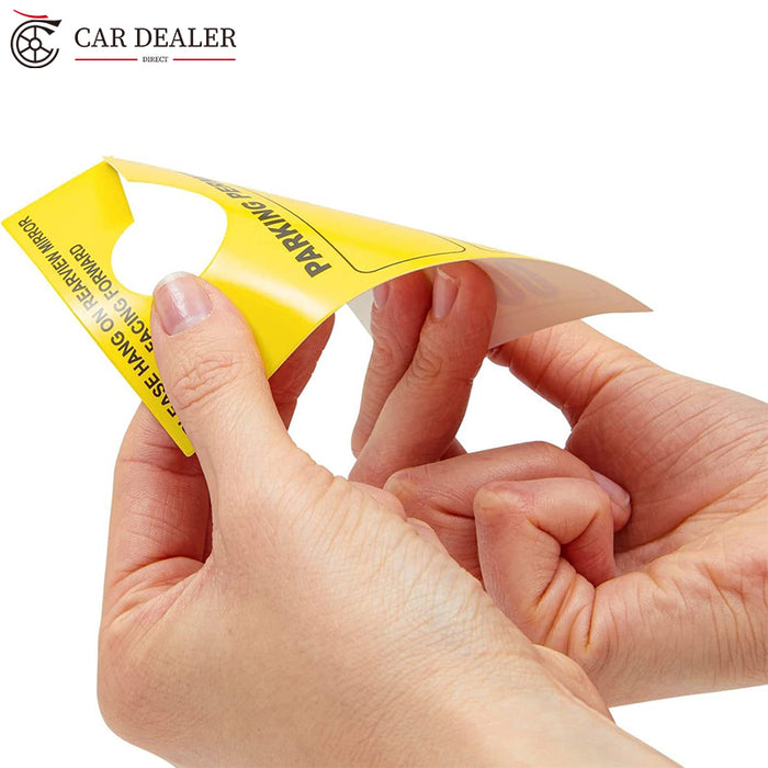 Custom Car Parking Pass Tags For Rear View Mirror — Australia Cardealer ...