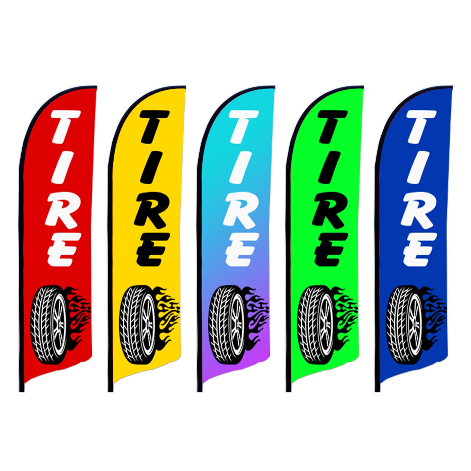 Auto Tire Sale Feather Advertising Flags – Australia Cardealer-Direct