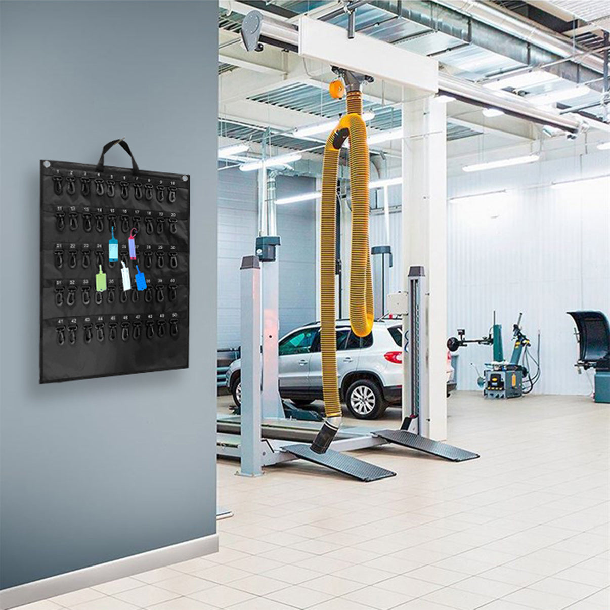 Heavy Duty 50 Hook Key Storage Case for Car Dealerships & Workshops ...